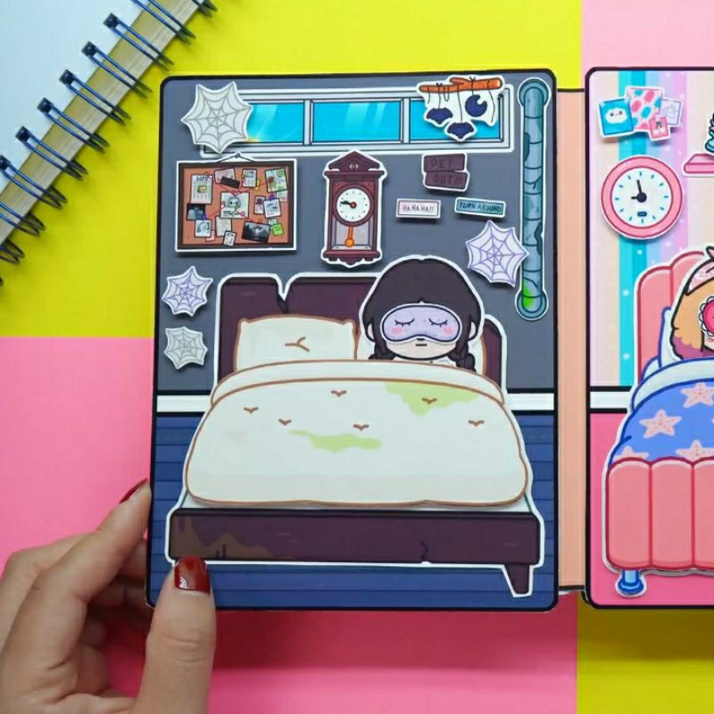 Jual (COD) Mainan Anak Viral Terpopuler Toca Boca Paper doll Edisi ...