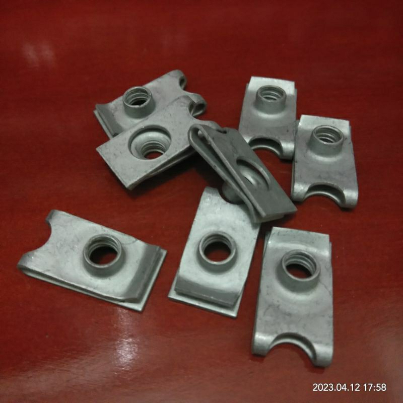 Jual klip m6.klip selip panjang lobang baut 10.universal mobil motor ...