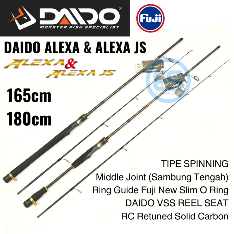 Jual Joran Daido Alexa Solid Carbon / Daido Alexa JS Solid Carbon Ring ...