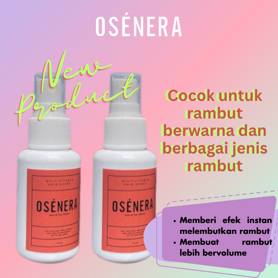 Jual Osenera Vitamin Rambut Semprot (Produk Baru) | Shopee Indonesia