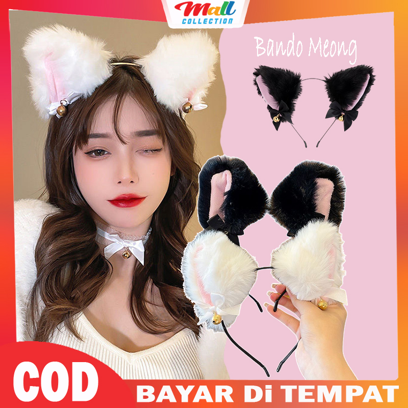 Jual MALL - Bondu Wanita Cosplay Kucing Bando Lucu Fashion Anime Korea ...
