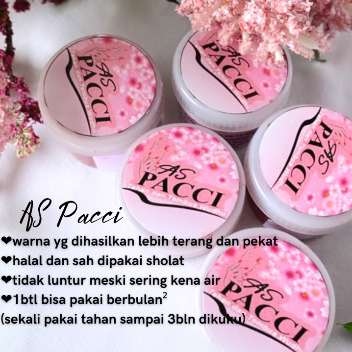 Jual AS PACCI nail henna isi 10ml | Shopee Indonesia