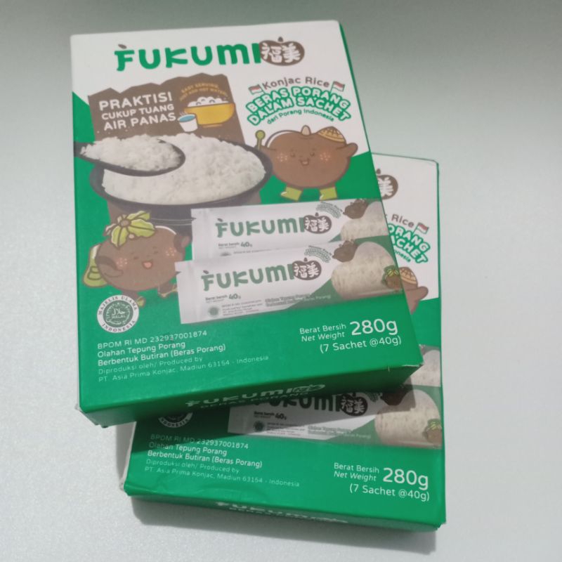Jual Fukumi 1 box 7 sachet 280gr | Shopee Indonesia