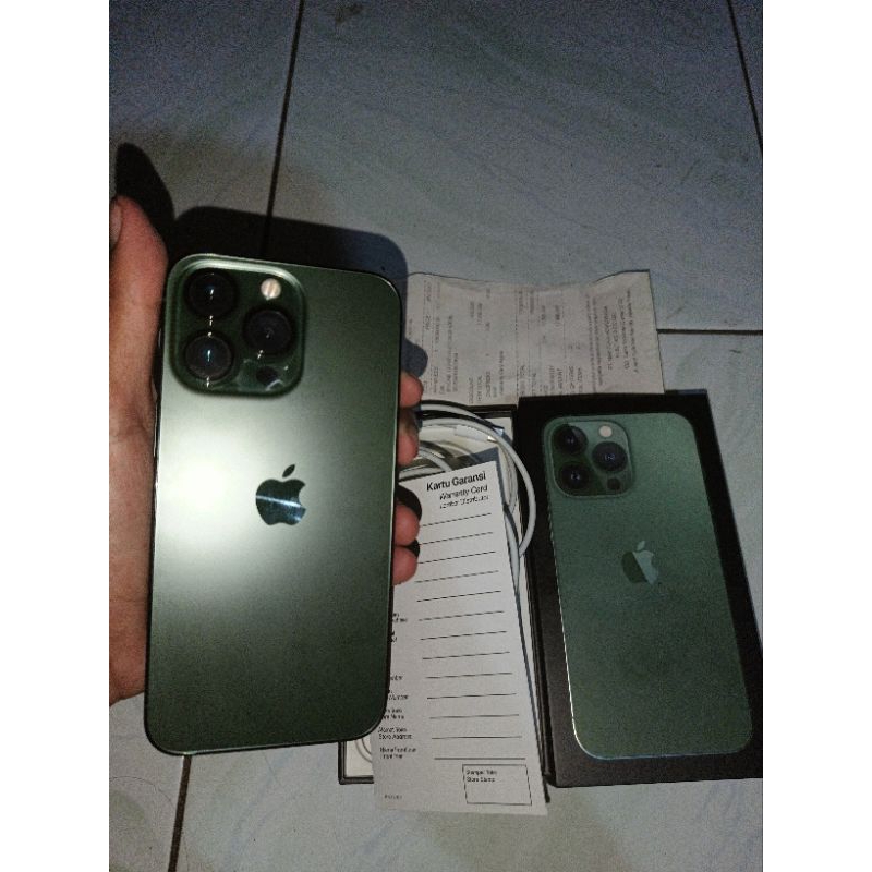 Jual iphone 13 pro 128 ibox digimap garansi on 19/07/2023 bh 100% green ...
