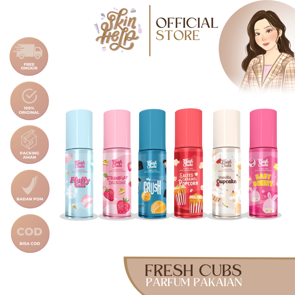 Jual [Freshchubs] Parfum Baju 100ml | Fresh Chubs Parfum Pakaian varian ...