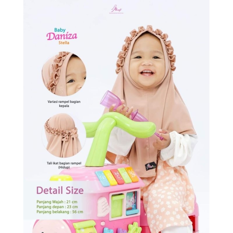 Jual Daniza baby hijab kids kekinian terbaru dari arrafi | Shopee Indonesia