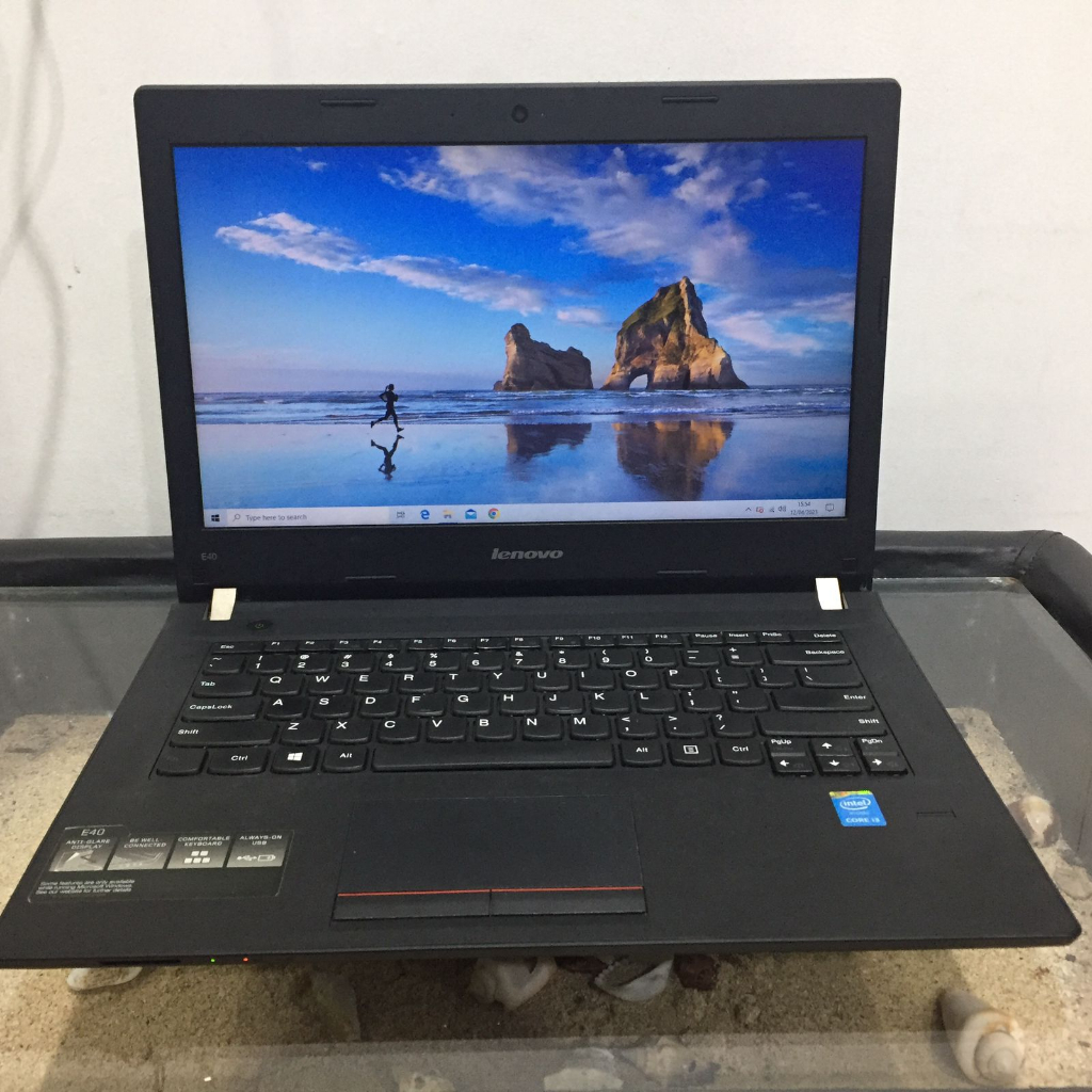 Jual Laptop Lenovo E40-80 Core i3 gen 5 RAM 8GB HDD 500GB Layar 14" cuma 2 jutaan siap pakai ...