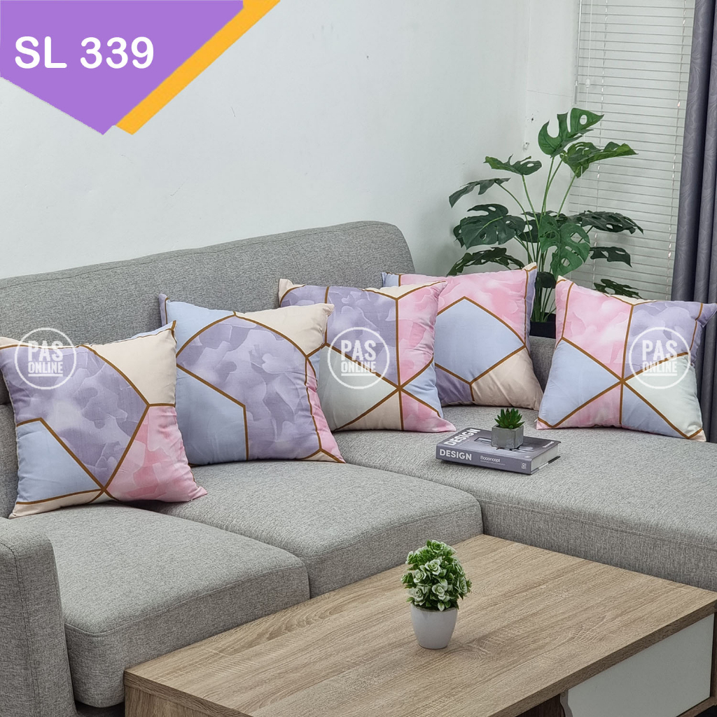 Jual SET SARUNG BANTAL SOFA 50X50 ( 5 SARUNG ) | Shopee Indonesia