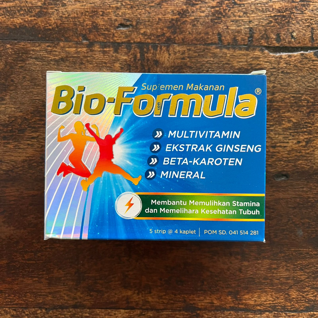 Jual Bio Formula Multivitamin Box Isi 5 Strip | Shopee Indonesia