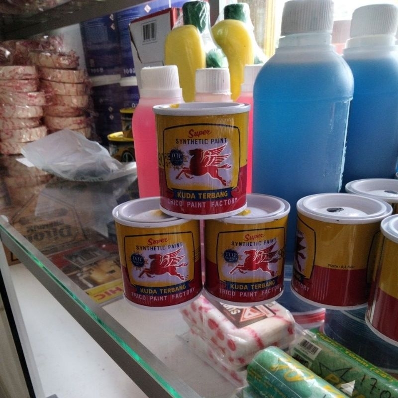 Jual cat kayu dan besi kuning | Shopee Indonesia