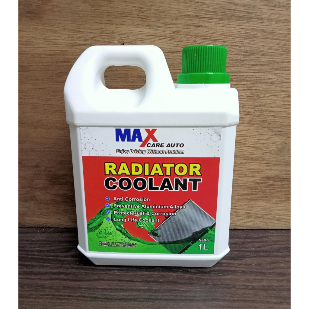 Jual AIR RADIATOR MAX / AUTO GENUINE ILT HIJAU / COOLANT 1LT HIJAU ...