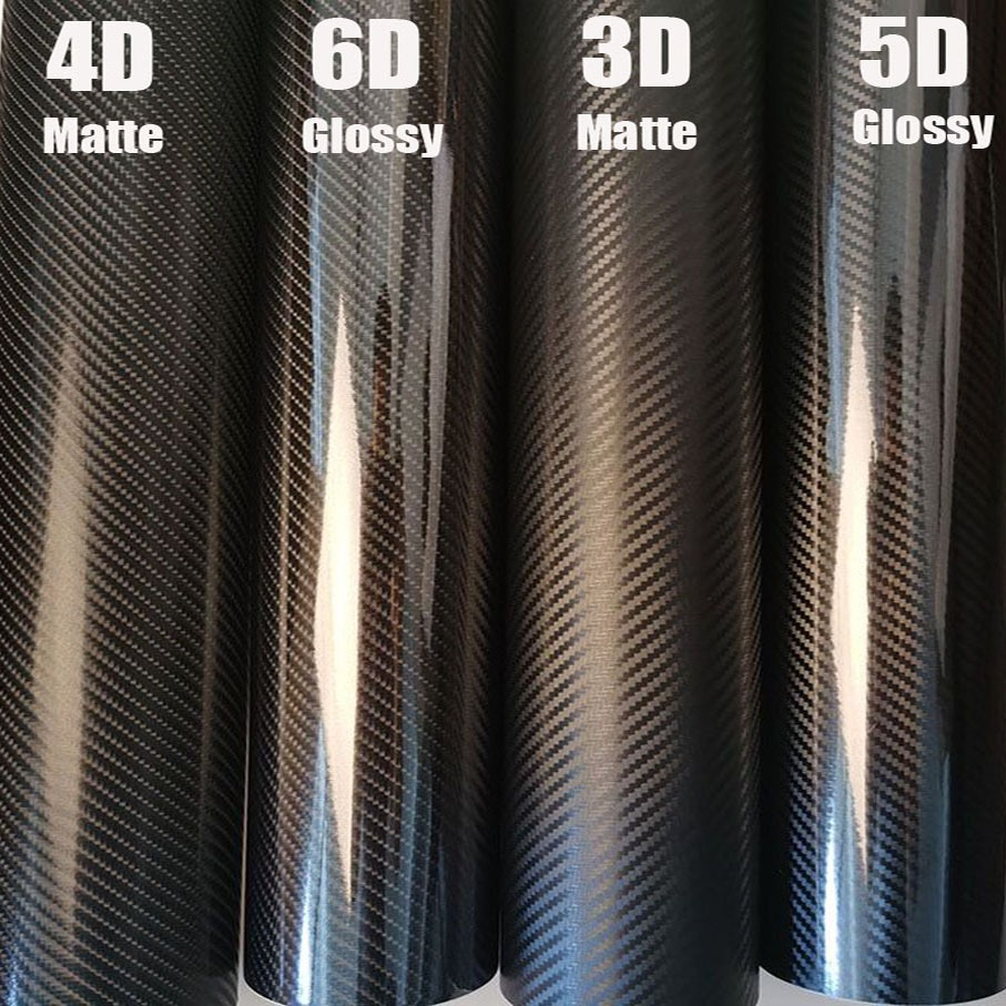Jual Stiker Karbon Dekorasi Mobil Sticker 2D 3D 4D 5D 6D Carbon Fiber ...