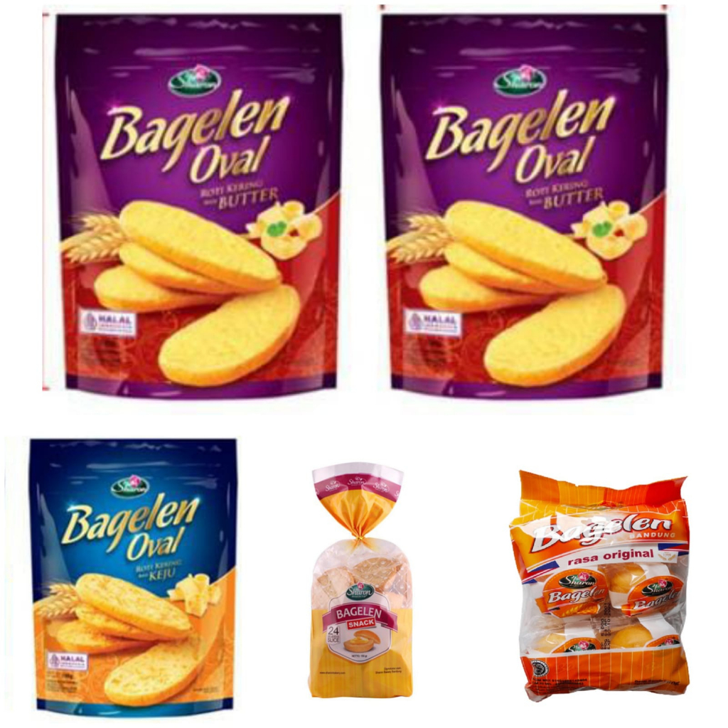 Jual [Nuchan's Mart] Sharon Bakery - Bagelen | roti bagelen | cemilan ...