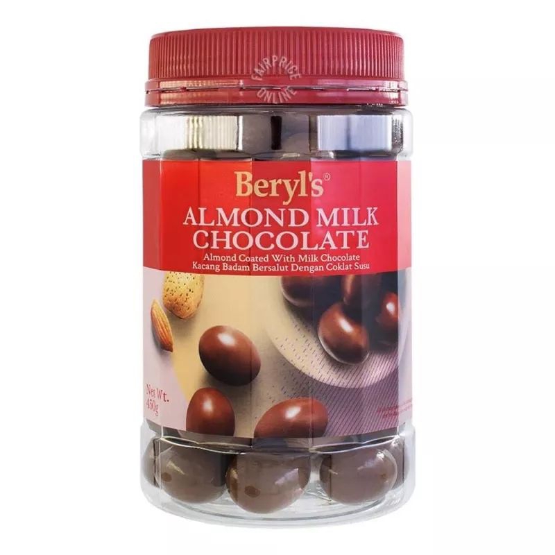 Jual Beryl's Chocolate toples 450gr Import malaysia Halal Bpom almond ... Jual Beryl's Chocolate toples 450gr Import malaysia Halal Bpom almond ...