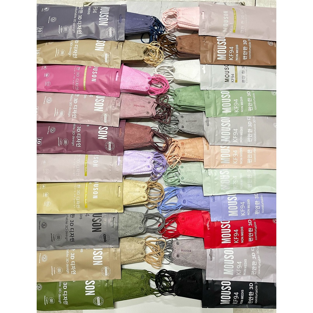 Jual Masker KF94 MousonoriginalKF94 MOUSON ORIGINAL/KF94 KOREA ISI 10 ...