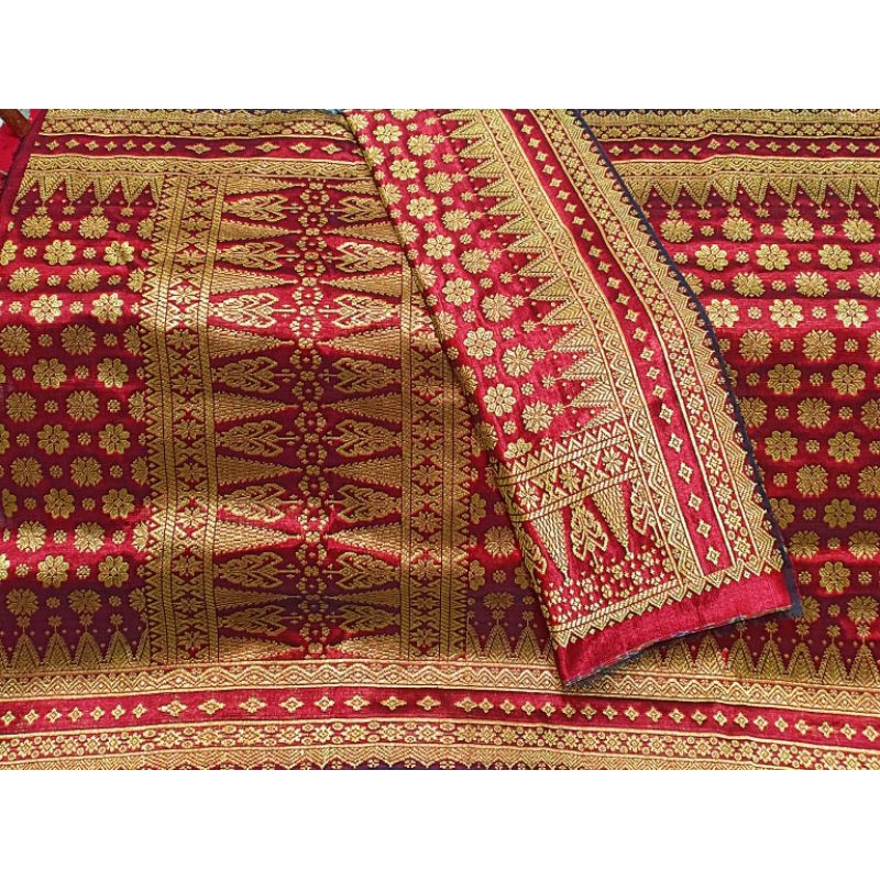 Jual Songket Palembang Asli Tenun / Marhilong /Sisik Naga/Cantik Manis ...