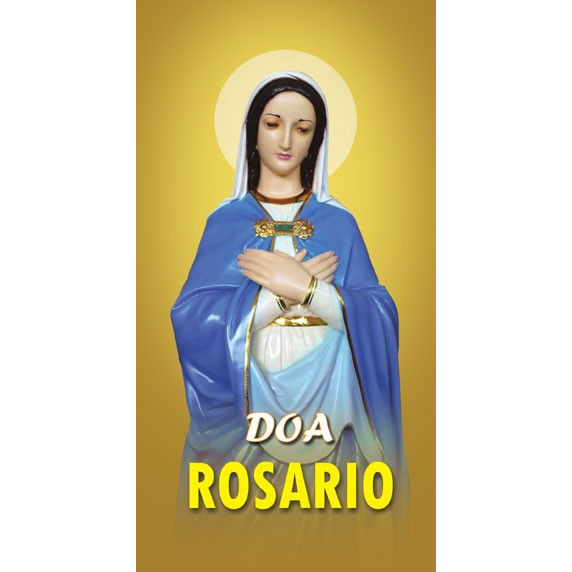 Jual Lembar Doa Rosario Maria Flyer Rohani | Shopee Indonesia