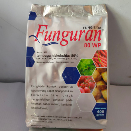 Jual FUNGISIDA FUNGURAN 80 WP - 400 GRAM | Shopee Indonesia