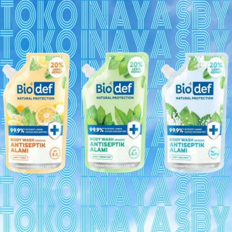 Jual Biodef Body Wash 400ml (sabun mandi cair) | Shopee Indonesia