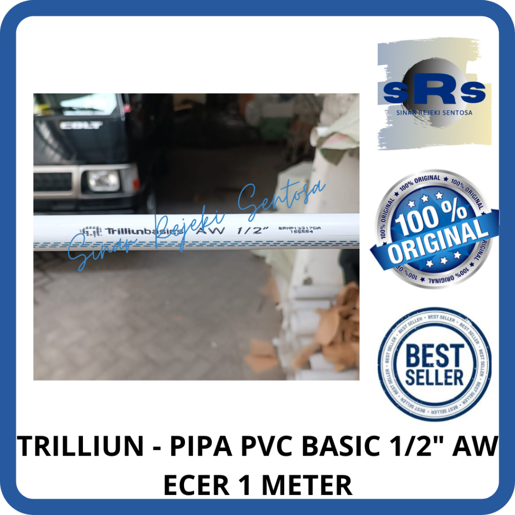 Jual TRILLIUN - PIPA PVC/PARALON/PIPA AIR ECERAN PER 1METER | Shopee ...