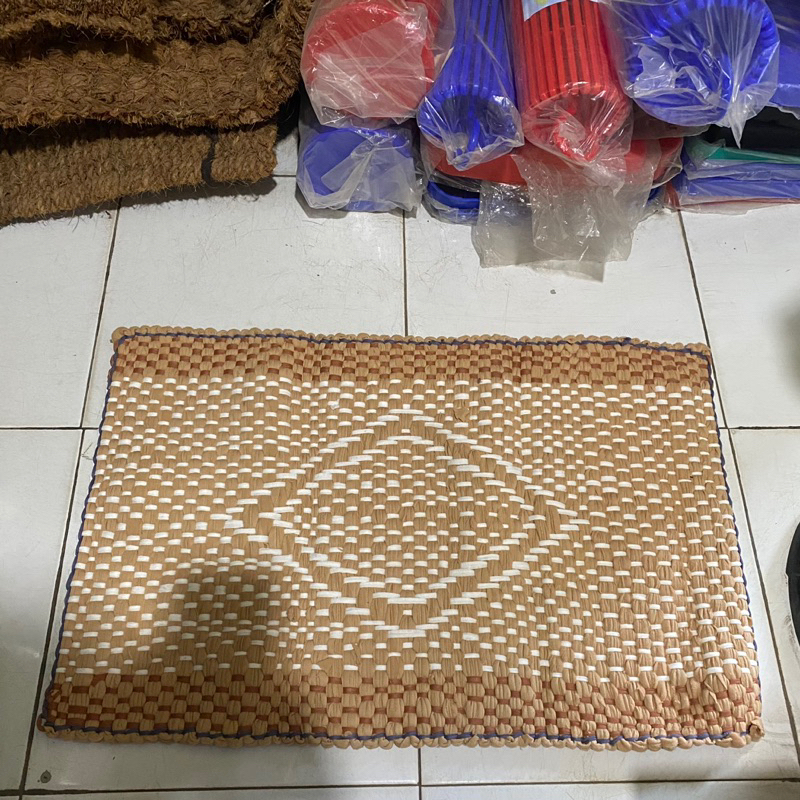 Jual Keset lap kaki kain bujur JUMBO Koset murah anyaman | Shopee Indonesia