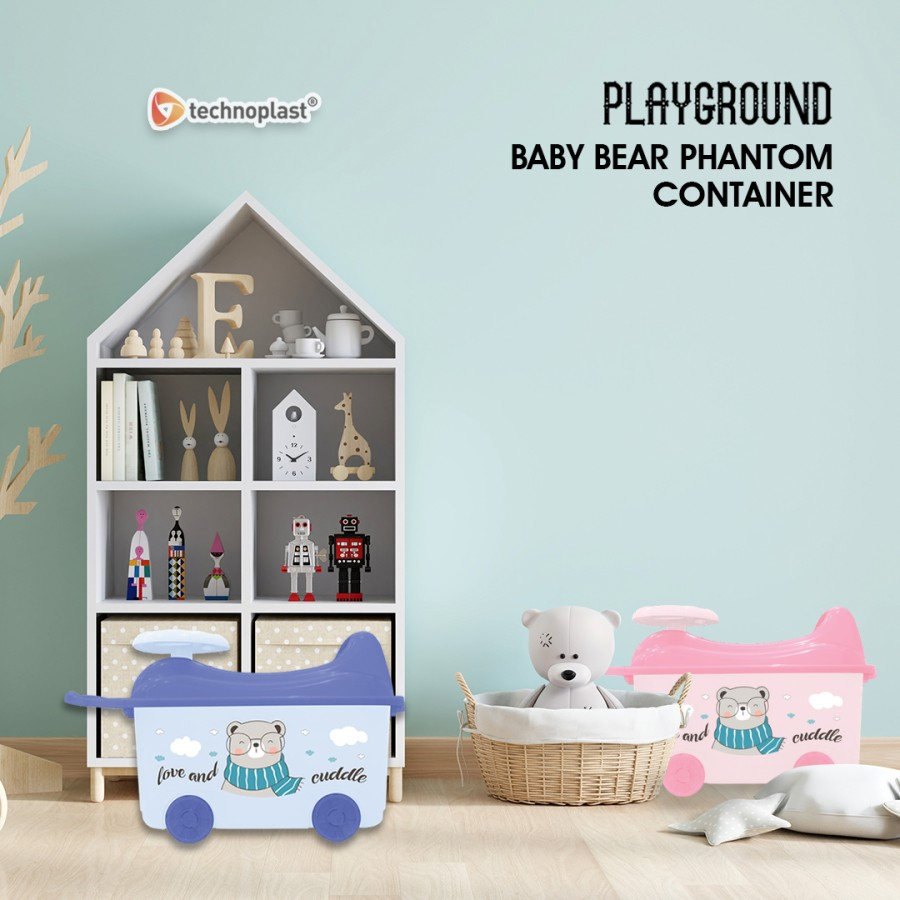 Jual Container Box Mainan Anak Baby Bear Phantom Serbaguna | Shopee ...