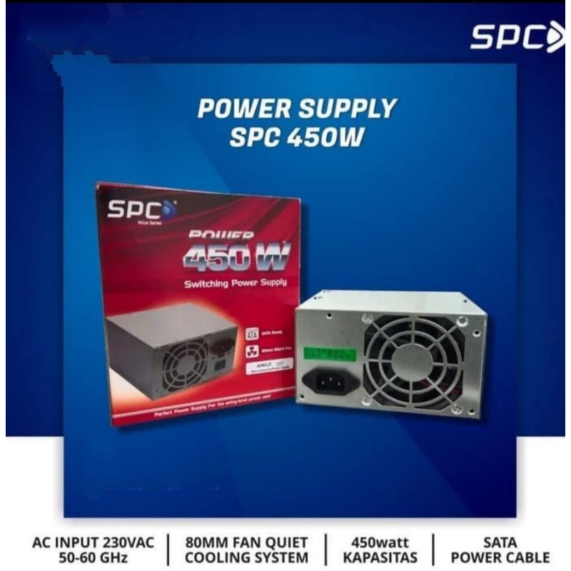 Jual Power Supply PSU SPC 450W | Shopee Indonesia