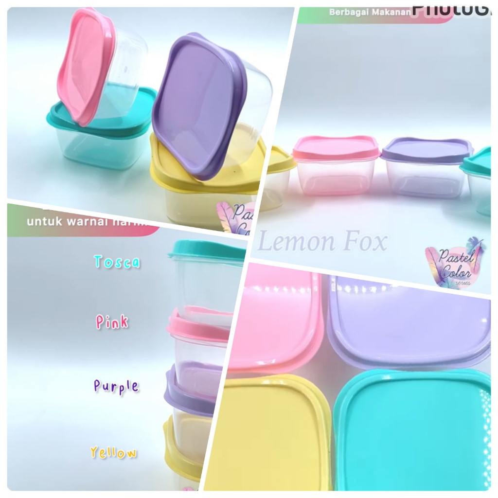 Jual Toples Kotak Bekal Anak Box Mini Wadah Nasi Sayur Sealware Roma ...