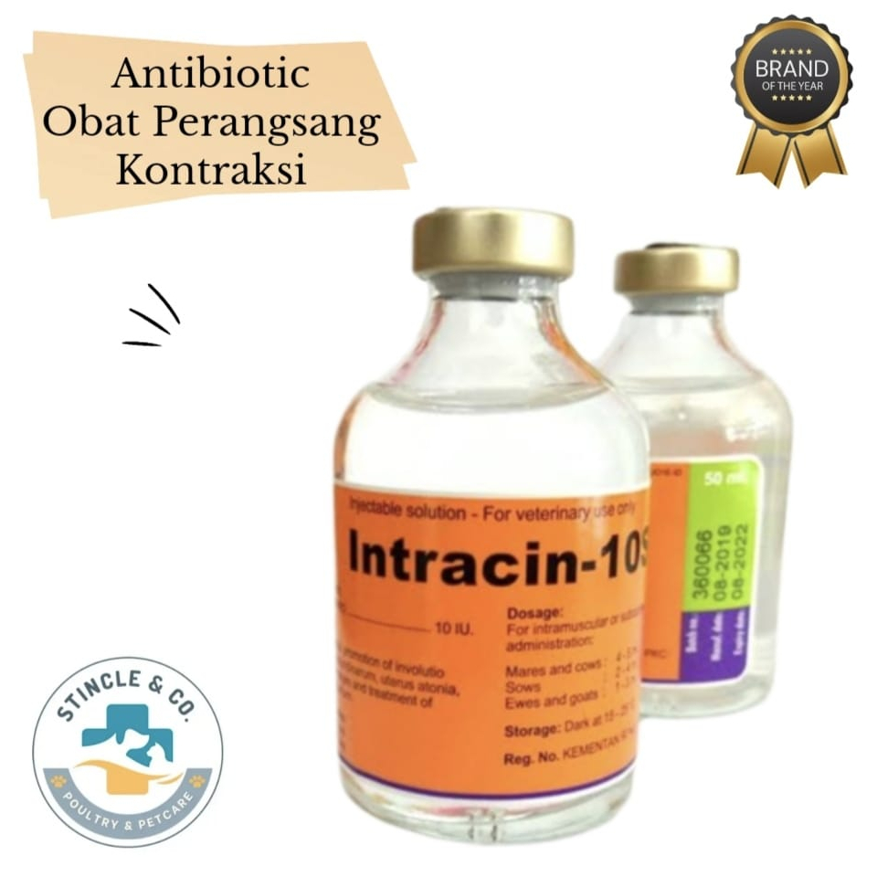 Jual INTRACIN-10S 50 ml - Antibiotic Obat Perangsang Kontraksi | Shopee Indonesia