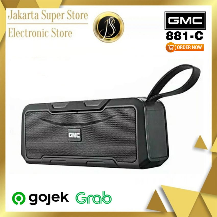 Jual Speaker Mini Bluetooth GMC 881C Super Bass | Shopee Indonesia