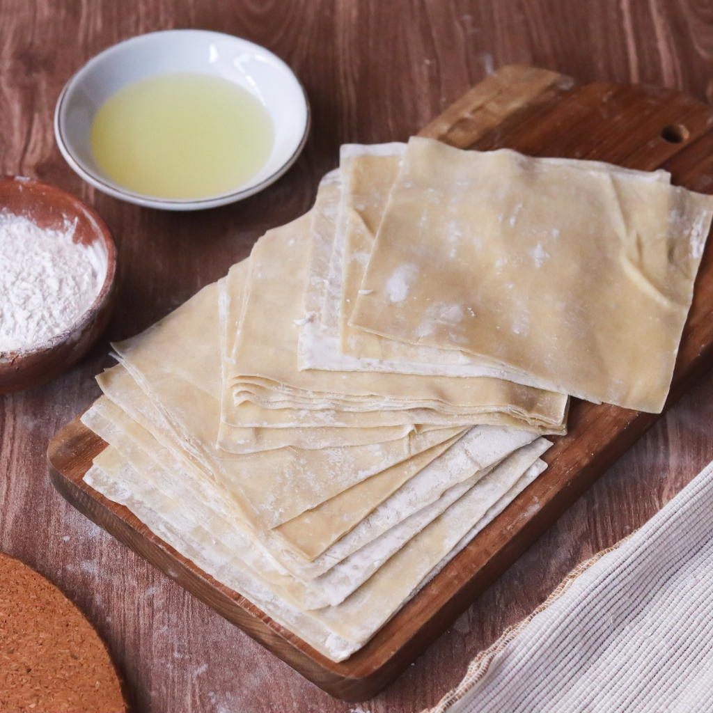 Jual Kulit Pangsit Tipis Homemade (Kulit Pangsit Rebus) 1KG / 1000 Gram ...