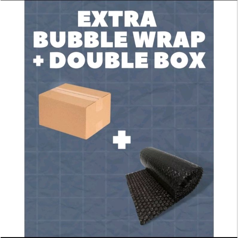 Jual EXTRA DOBEL BOX + BUBBLE WRAP | Shopee Indonesia