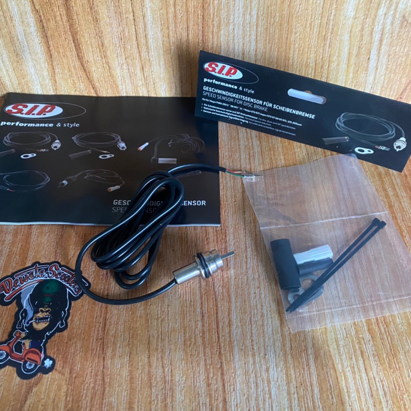 Jual speed sensor speedometer spidometer digital SIP vespa px new px ...