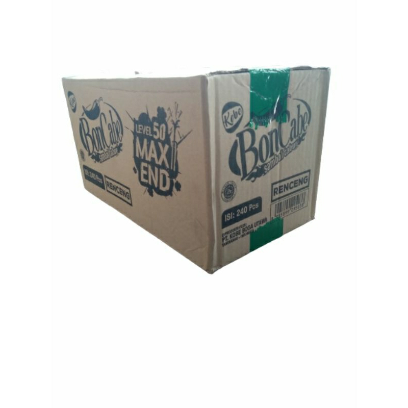 Jual Bon cabe level 50 max end per dus 240 pcs | Shopee Indonesia