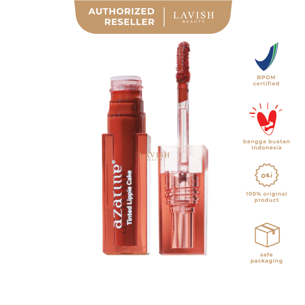 Jual AZARINE Lippie Cake Lip Tint | Shopee Indonesia