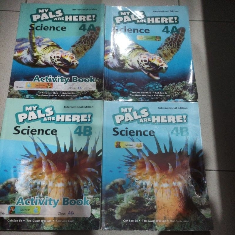 Jual MPH MY PALS ARE HERE SCIENCE 4A, 4B. ACTIVITY BOOK N TESTBOOK ...