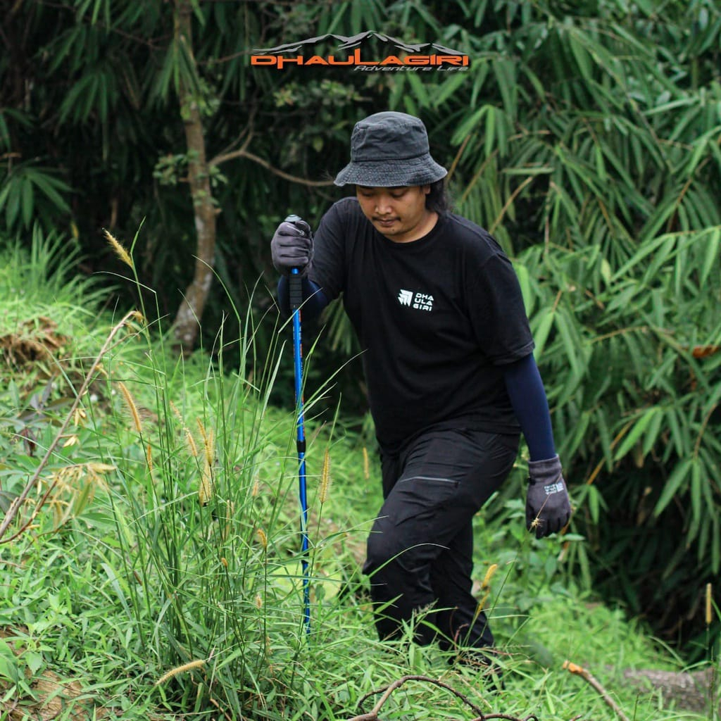 Jual Trekking pole dhaulagiri 101 gagang lurus kompas/ tracking pole ...