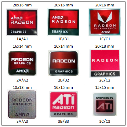 Jual Stiker Sticker AMD ATI Radeon Graphics Original | Shopee Indonesia