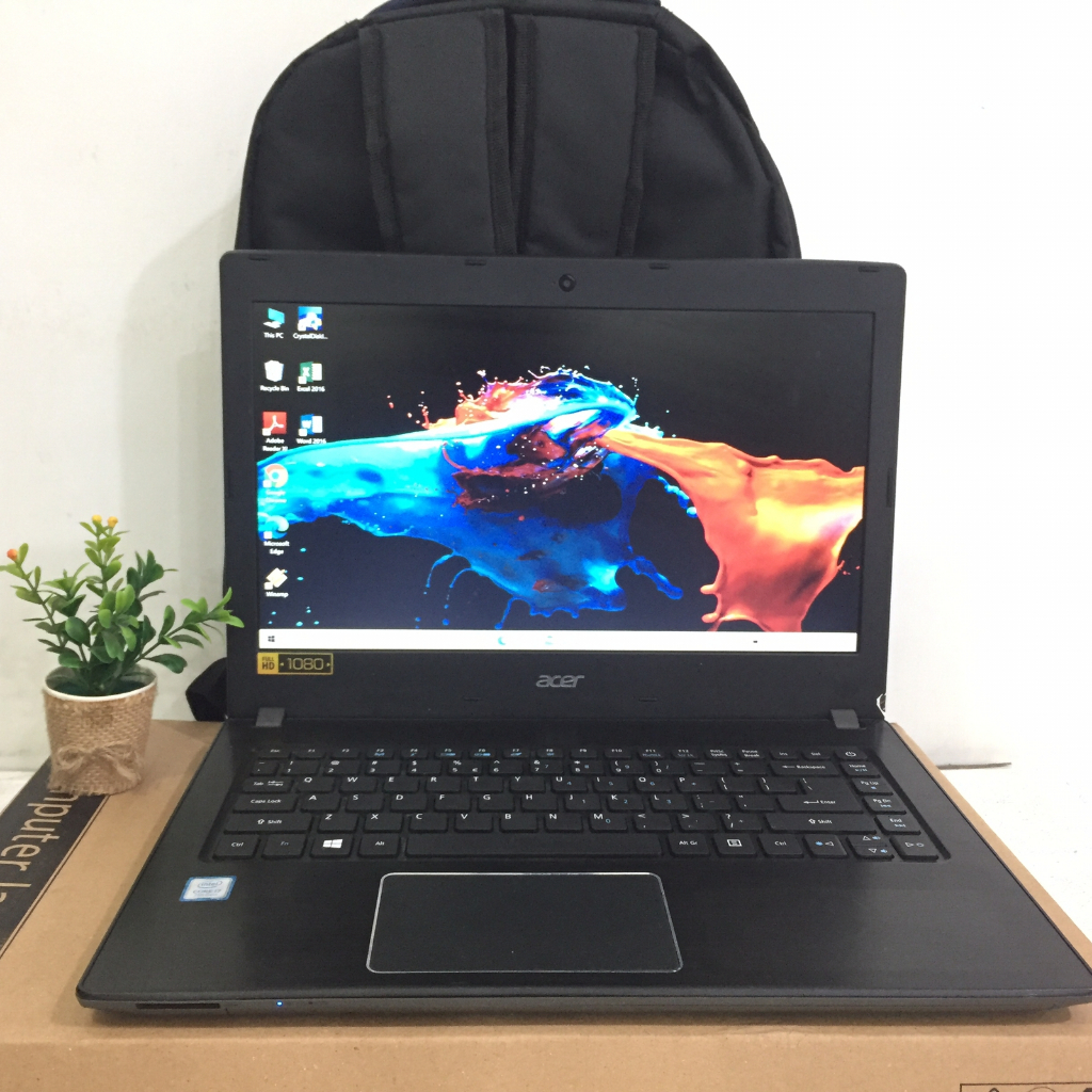 Jual Laptop Acer Aspire E5-475G Core i7 gen 7 RAM 8GB HDD 1TB Layar 14" bekas mulus | Shopee ...