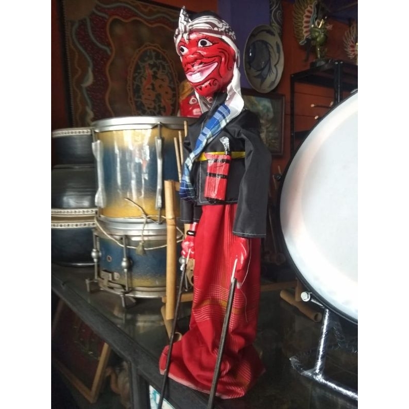 Jual wayang golek Cepot premium,mainan anak[COD]wayang golek,giri harja ...