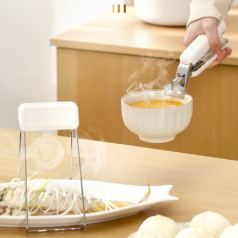 Jual Alat Penjepit Mangkok Piring Kukus Anti Panas / Plate Picker Dish ...