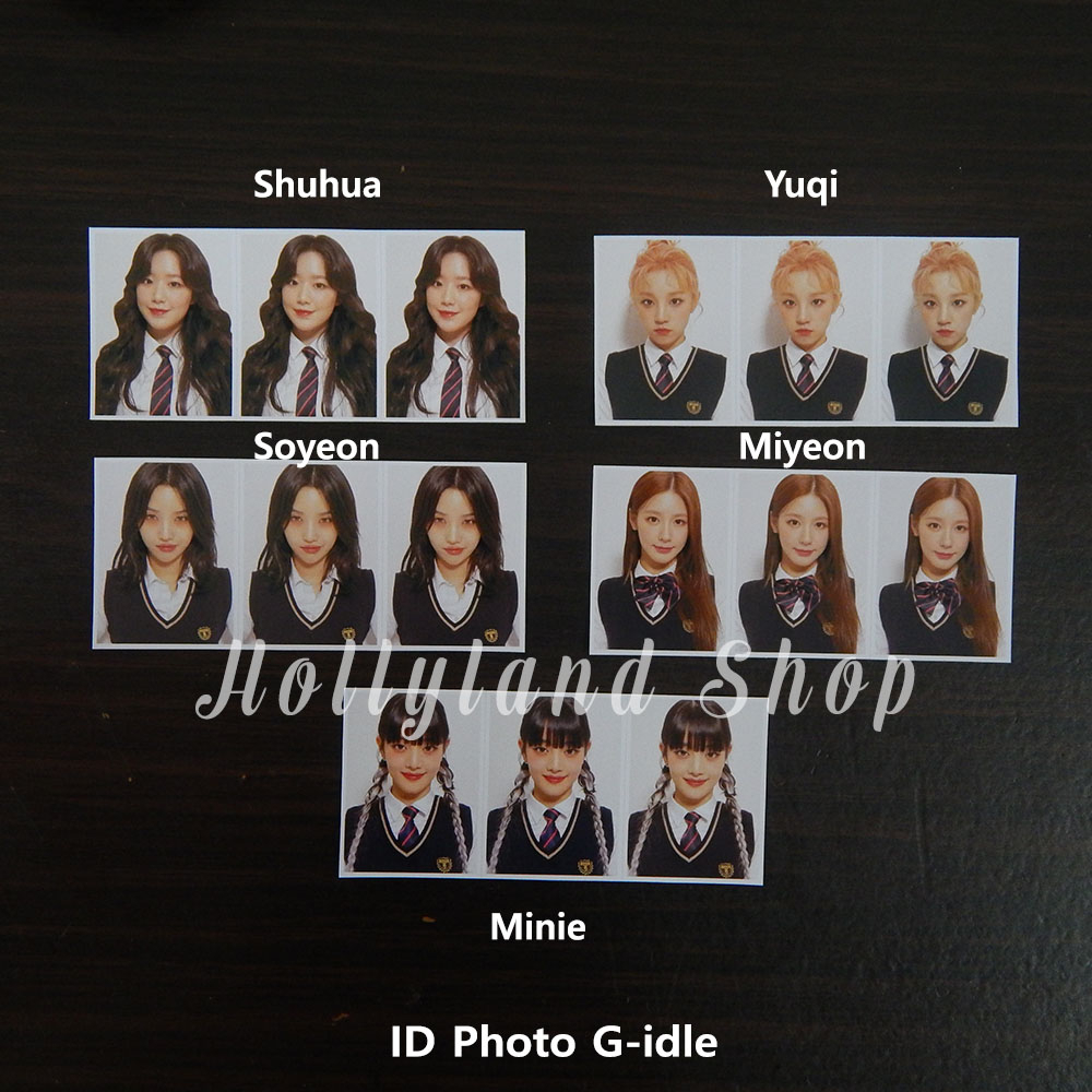 Jual ID Photo Pass foto G-iDLE gidle (5 lembar) | Shopee Indonesia
