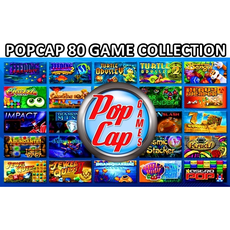 Jual PopCap 80 in 1 Arcade Game Ringan untuk Komputer PC Laptop KOLEKSI ...