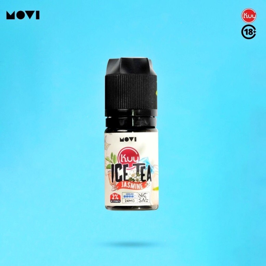 Jual Kuy Ice Tea Series Lychee , Jasmine , Blackcurrant 24mg 30ml Salt ...