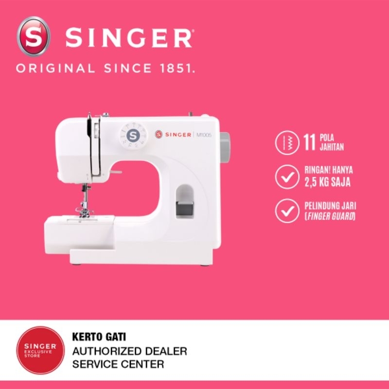 Jual MESIN JAHIT SINGER M1005 - MESIN JAHIT MINI | Shopee Indonesia
