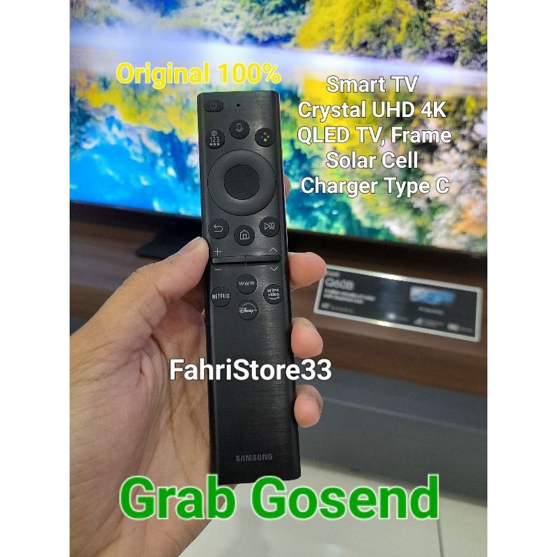 Jual Remote Tv Samsung Smart Original Solar Cell BU8000 BU8500 QLED 4K TV | Shopee Indonesia