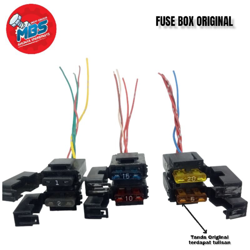 Jual FUSE BOX RUMAH SIKRING DAN AIKRING ORIGINAL UNIVERSAL HONDA BEAT ...