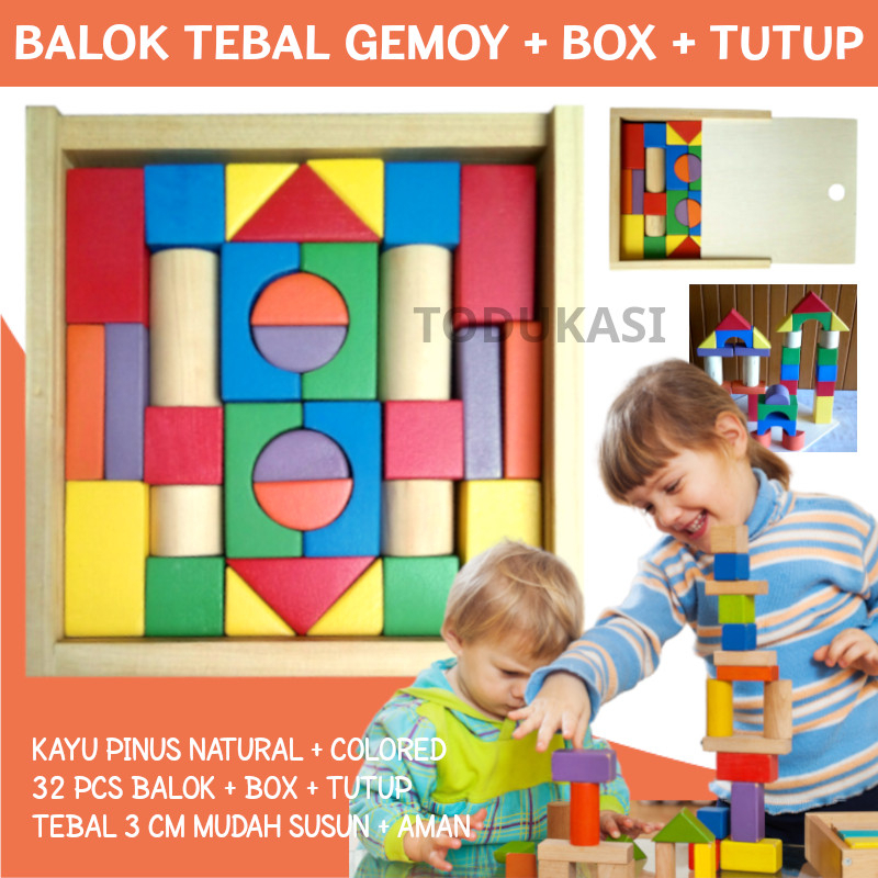 Jual Mainan Edukasi Anak Perempuan Laki-laki Edutoys Kayu Montessori ...