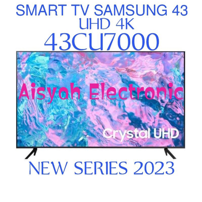 Samsung 85" Class CU7000 Series LED 4K UHD Smart Tizen, 08/07/2022