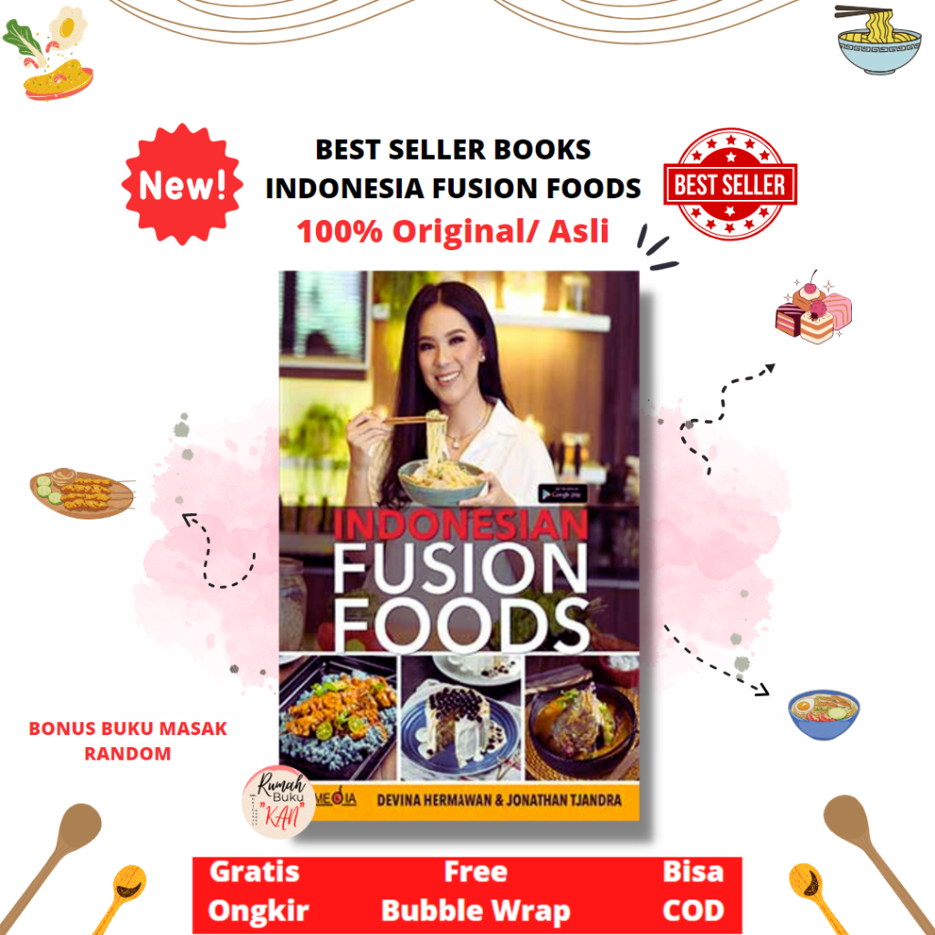 Jual BUKU INDONESIAN FUSION FOODS , YUMMY Devina hermawan | Shopee ...